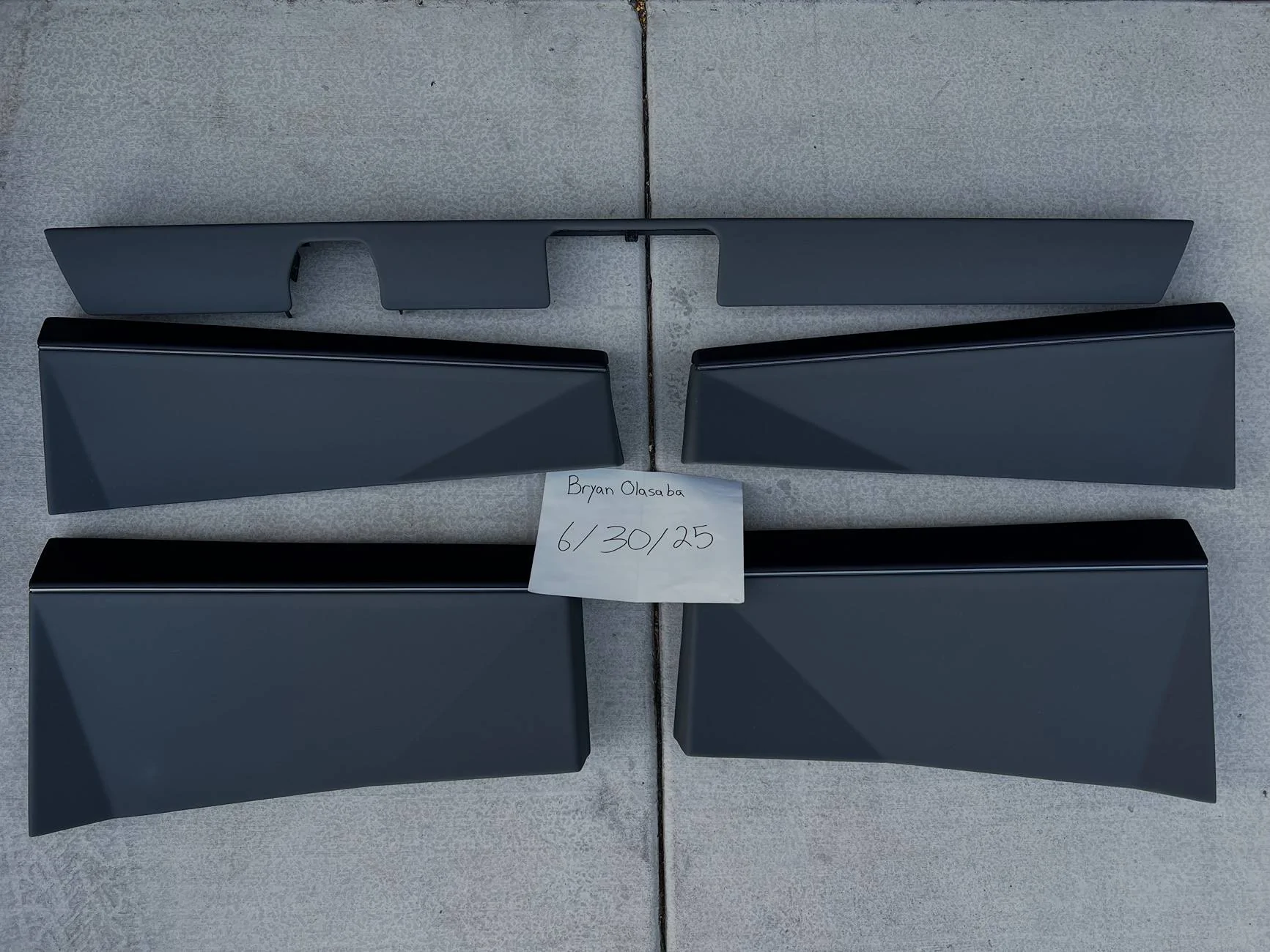 California - Compelete Tactical Grey Cybertruck Interior | Tesla ...