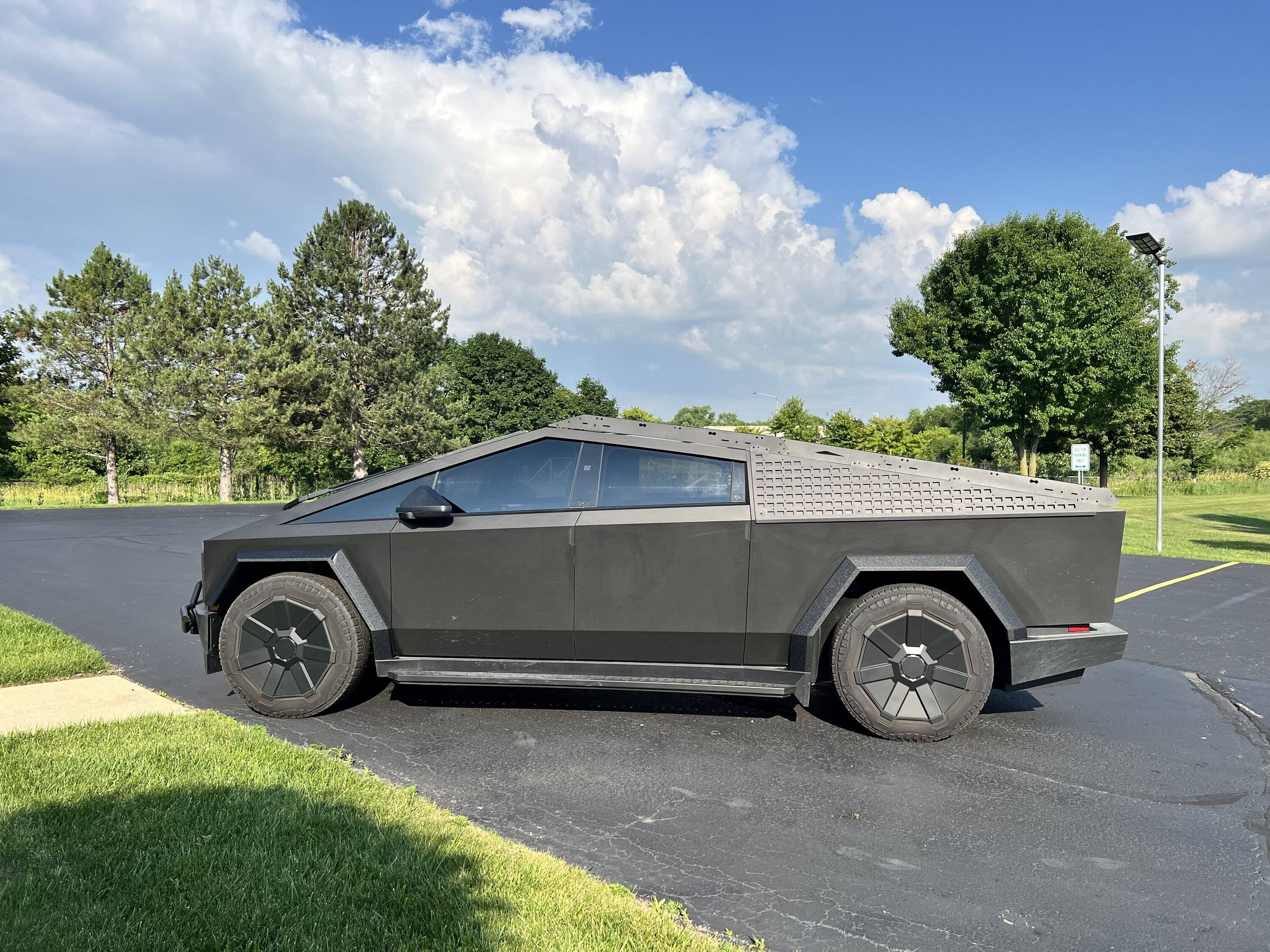 RWC EV Blacked-Out Cybertruck Build – Sneak Peek at Our New Roof Rack ...
