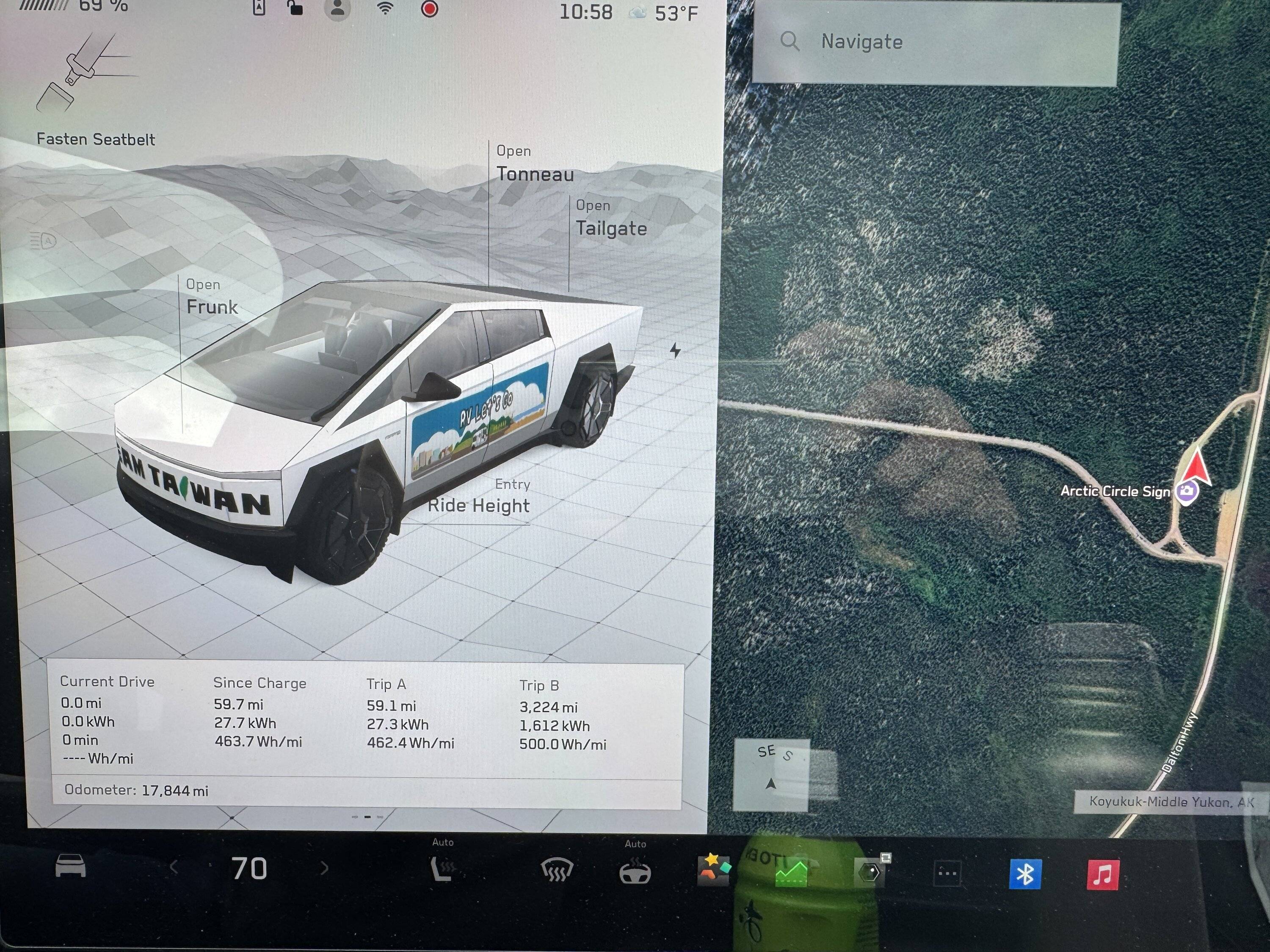 How I Drove my Cybertruck to the Arctic Circle Sign (And Made It Back ...